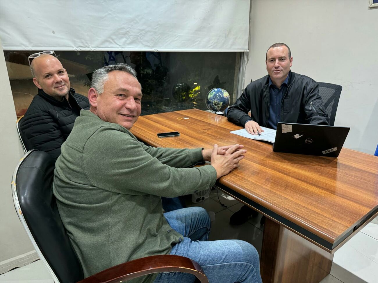 בחירות 2024 מתן דיל נפגש עם ראשי קבוצות הספורט ברחובות ופרש בפניהם את